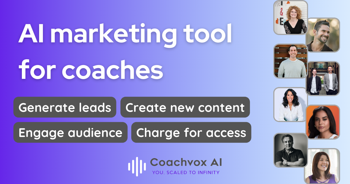 Create your AI version | Get leads. Save time. Scale | For coaches